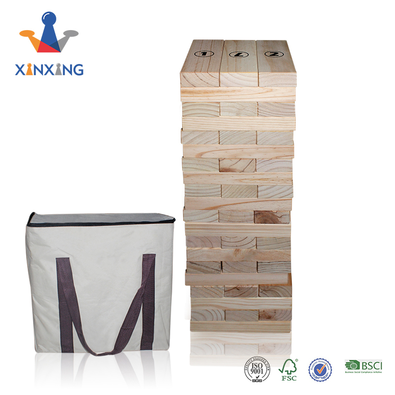 Giant Tumbling Tower - Jumbo Tumbling Tower - Extra Large Stacking Game ...